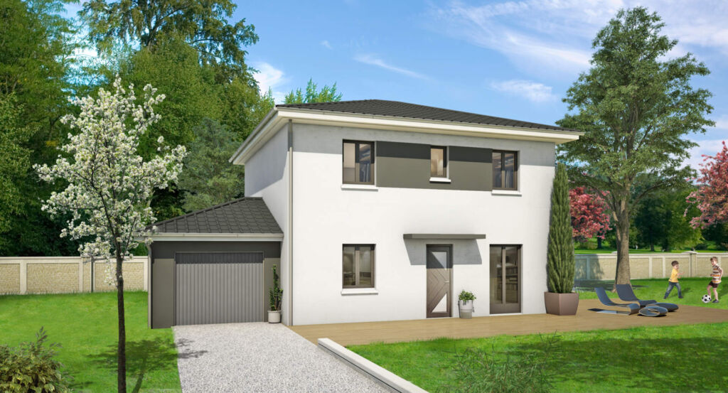 Plan de maison personnalisable - Maisons d'en France 01 Oyonnax