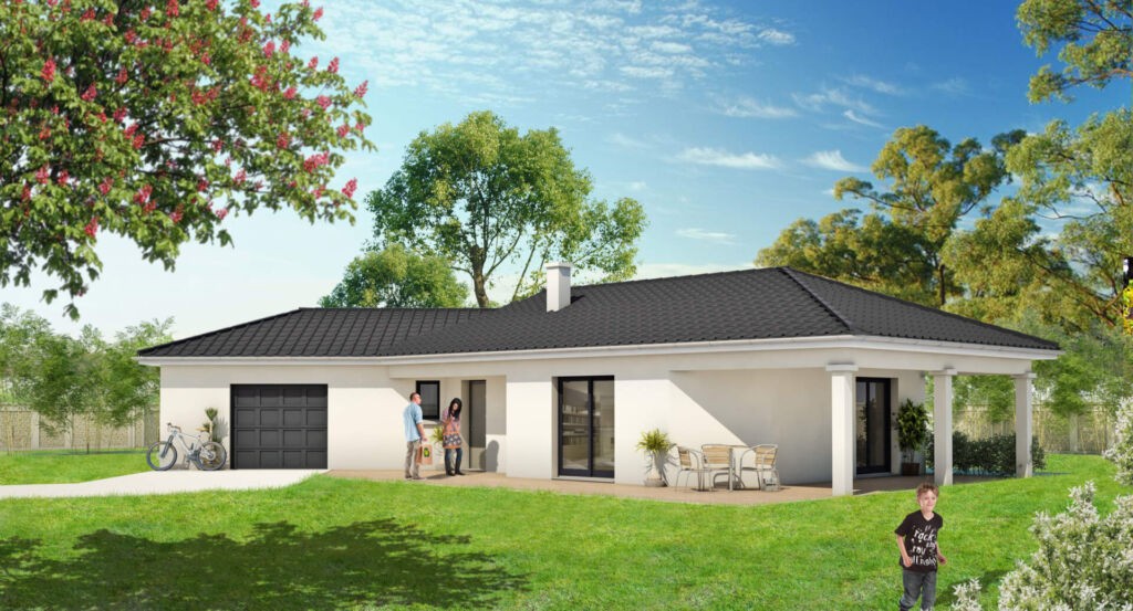 Plan de maison personnalisable - Maisons d'en France 01 Oyonnax
